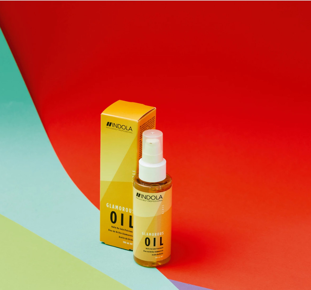 Indola Glamorous Oil Gloss Luxury hair oil | glamot.com