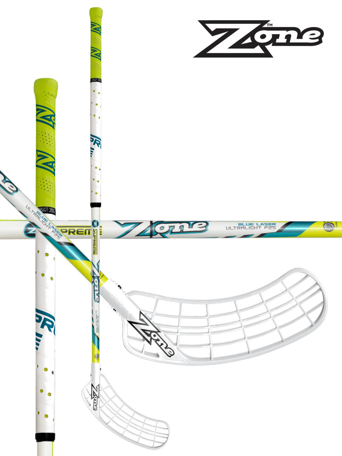 Floorball stick Zone SUPREME Ultralight 25 Blue laser `15 | efloorball.net