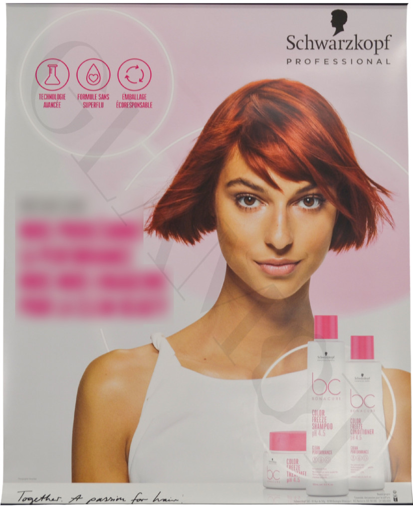 Schwarzkopf Professional Poster Plakat für Salons | glamot.de