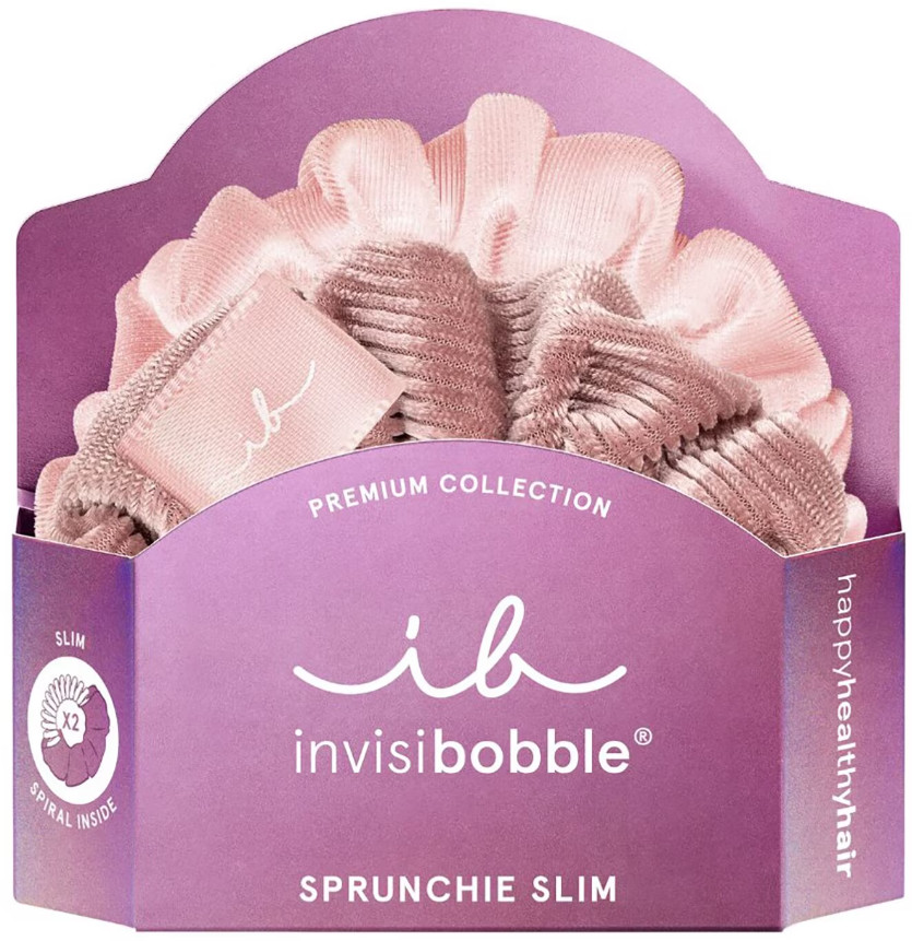 Invisibobble Premium Sprunchie Slim "La Vie en Rose" Satz Haargummis ...