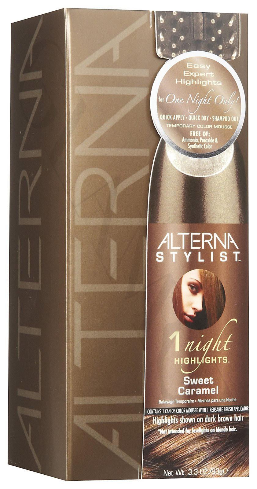 ALTERNA 1 NIGHT HIGHLIGHTS Sweet Caramel | glamot.com