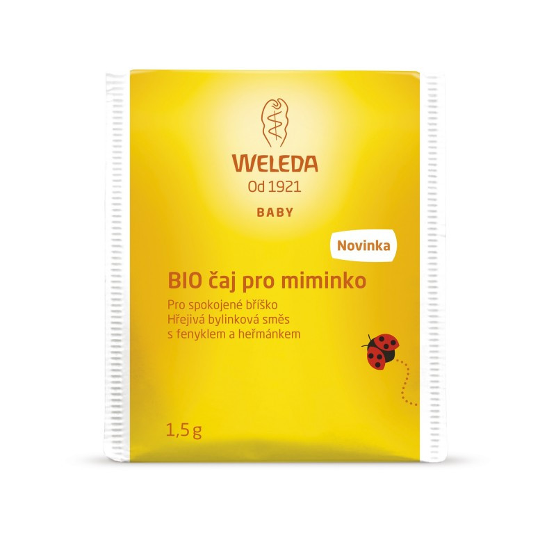 Weleda Organic Baby Tea Bio Bäuchlein-Tee | glamot.de