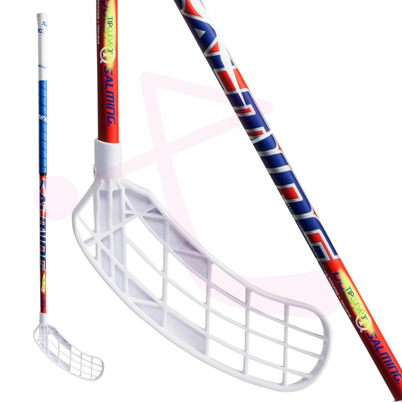 Salming Quest1 X-shaft KickZone TipCurve 3° Floorbal stick | efloorball.net
