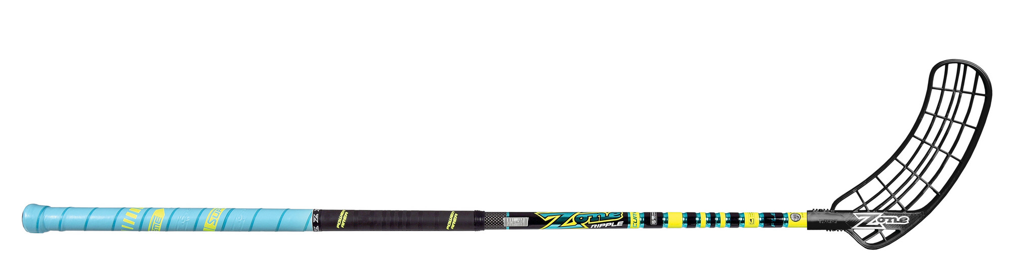Floorball stick Zone SUPREME Ripple Curve 1.0° 27 black/blue `16 ...