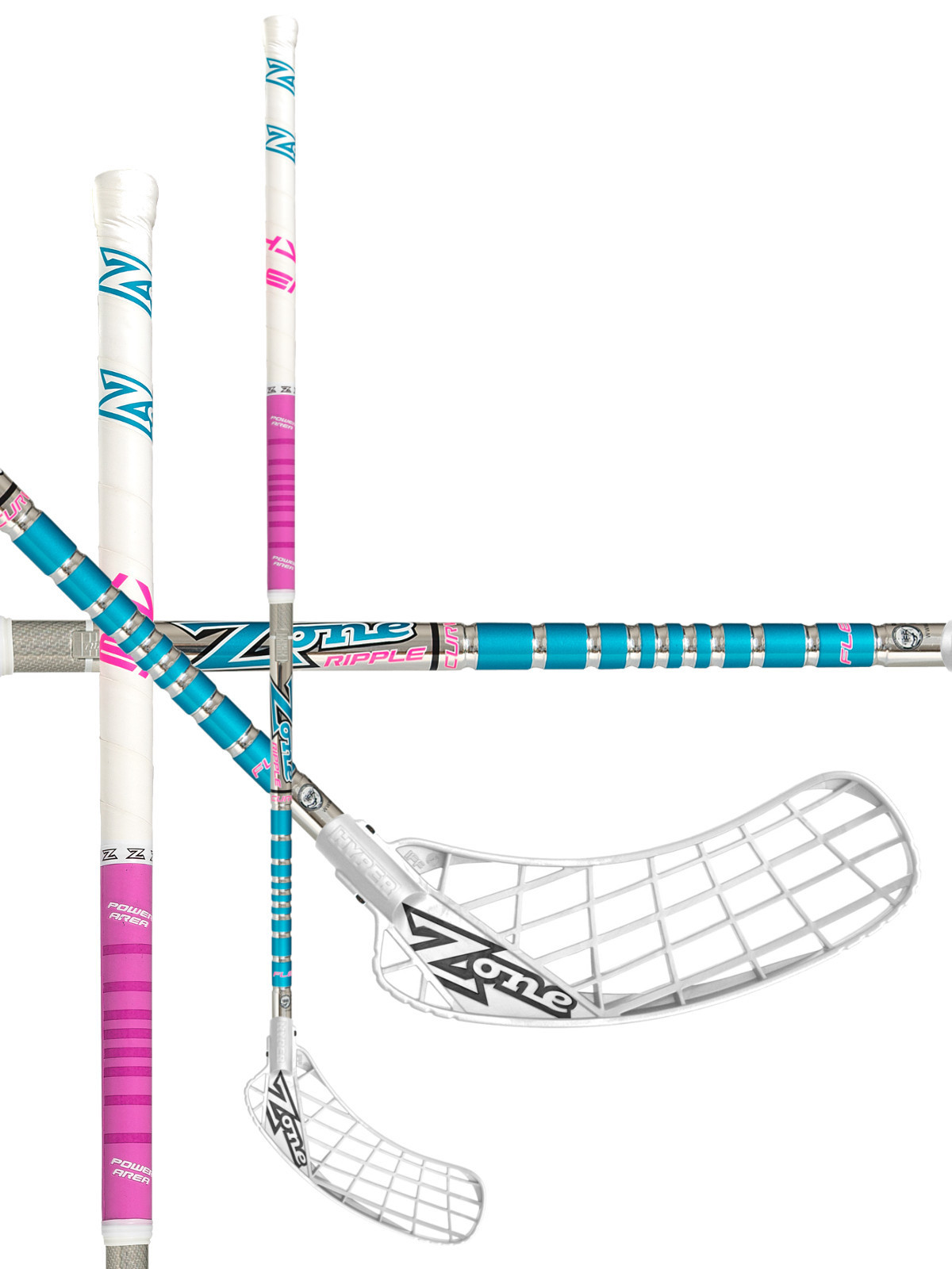 Floorball-Stick Zone HYPER Ripple Curve 1.0° 27 Bisbee `15 | efloorball.de