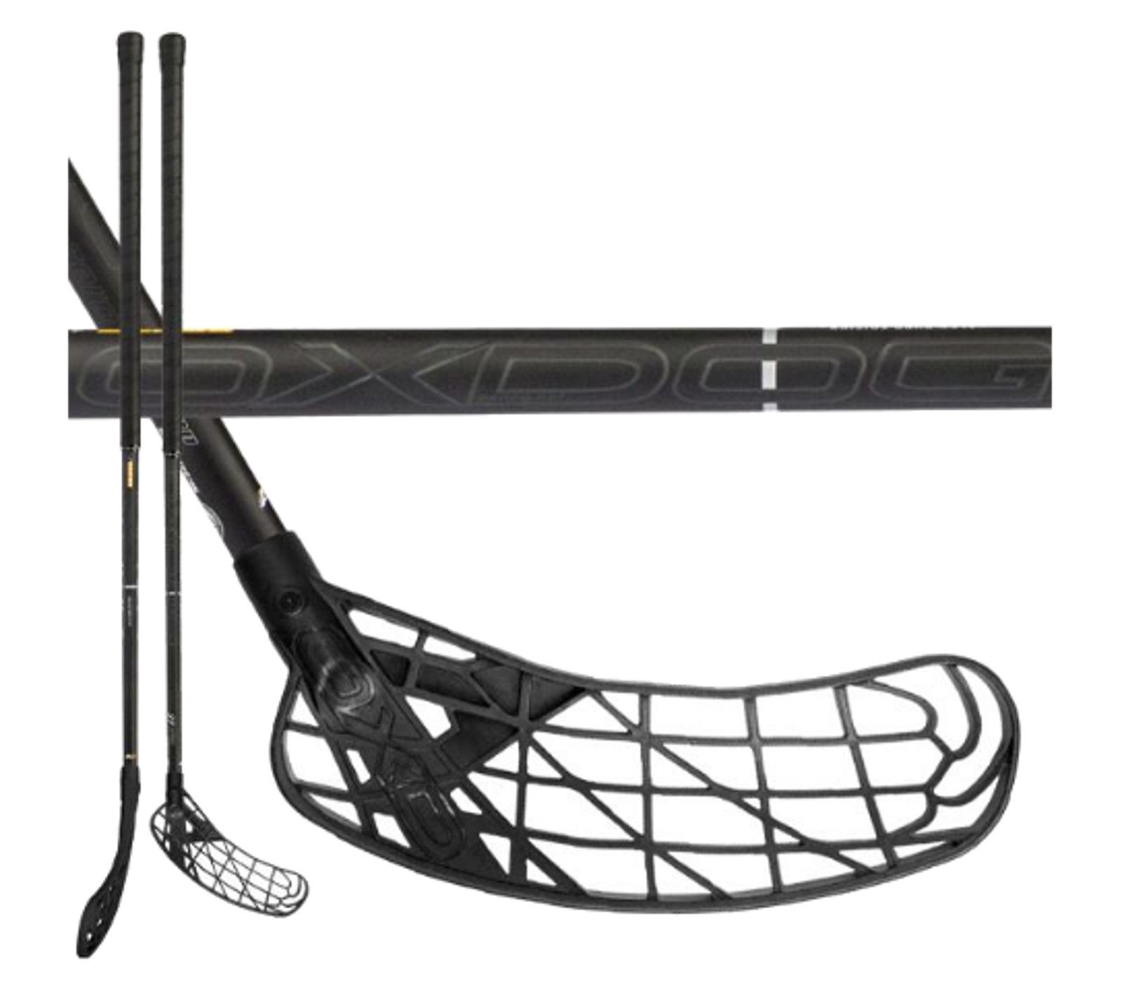 OxDog Zero RUDD Edt. 27 Black 101 Oval Floorball Schläger | efloorball.de