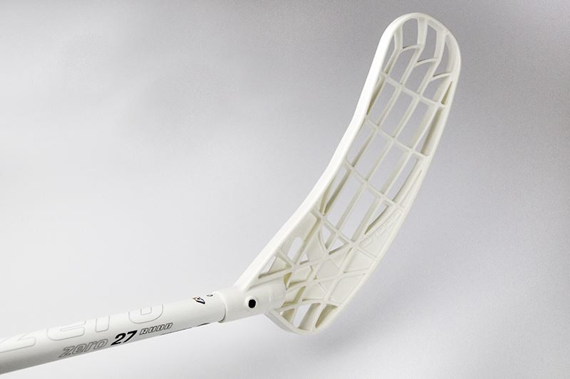 OxDog ZERO RUDD 27 white ROUND NB Floorball Schläger | efloorball.de