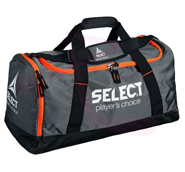 Select Sportsbag Verona medium grey Sports bag | efloorball.net