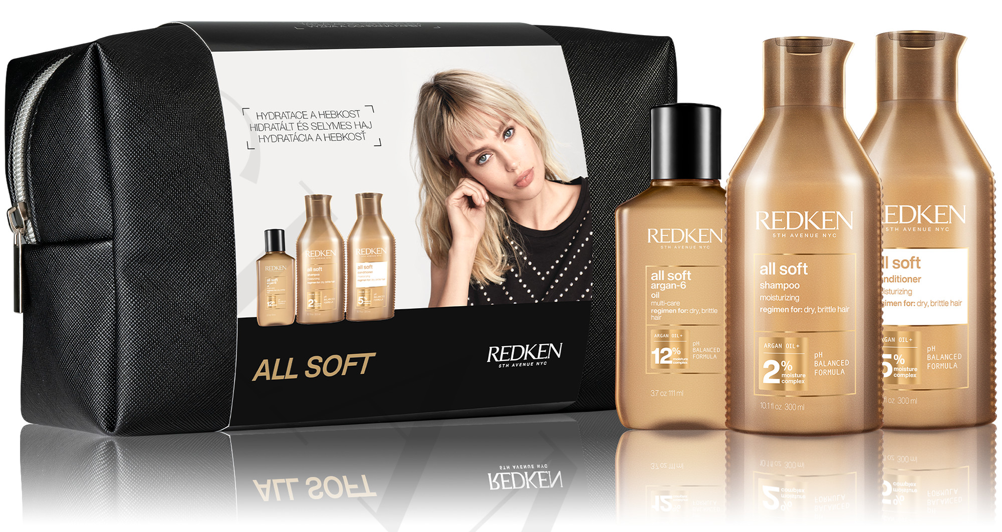 Redken All Soft Gift Set christmas set for dry hair | glamot.com