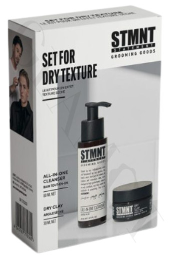 STMNT Grooming Goods Travel Kit Stay Gold travel gift set for a tousled ...